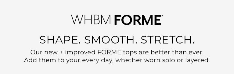Shapewear Tops: WHBM Forme Tops | White House Black Market
