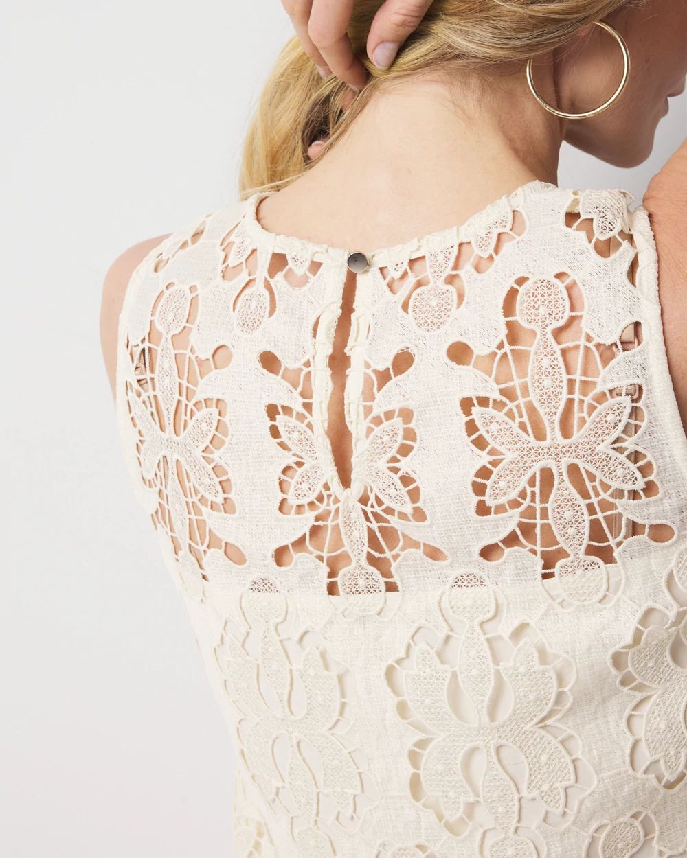 Lace Shell | White House Black Market