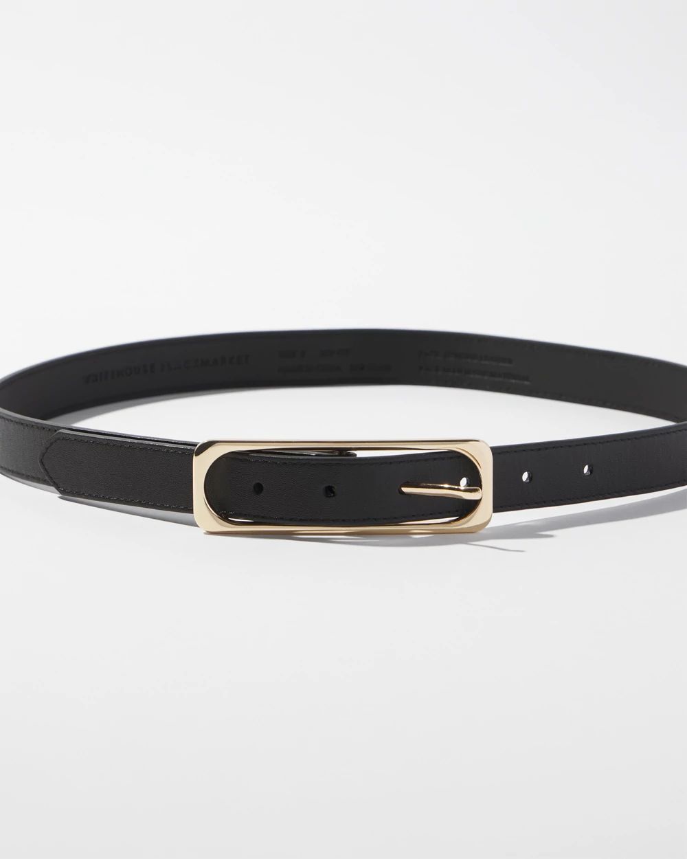 Elongated Buckle Pant Belt | White House Black Market