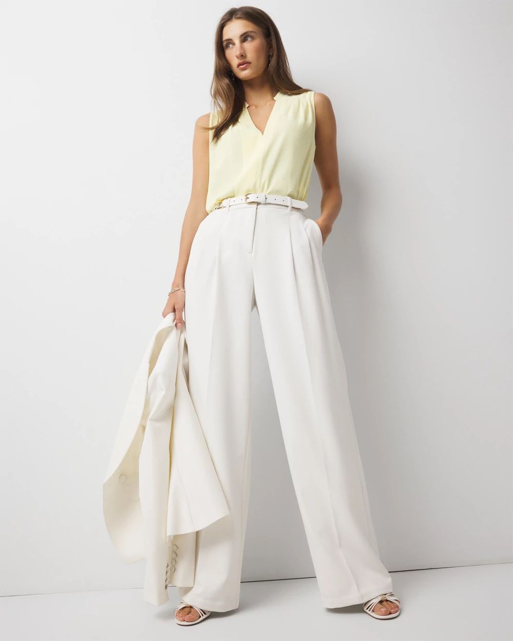 Pleated Shell | White House Black Market