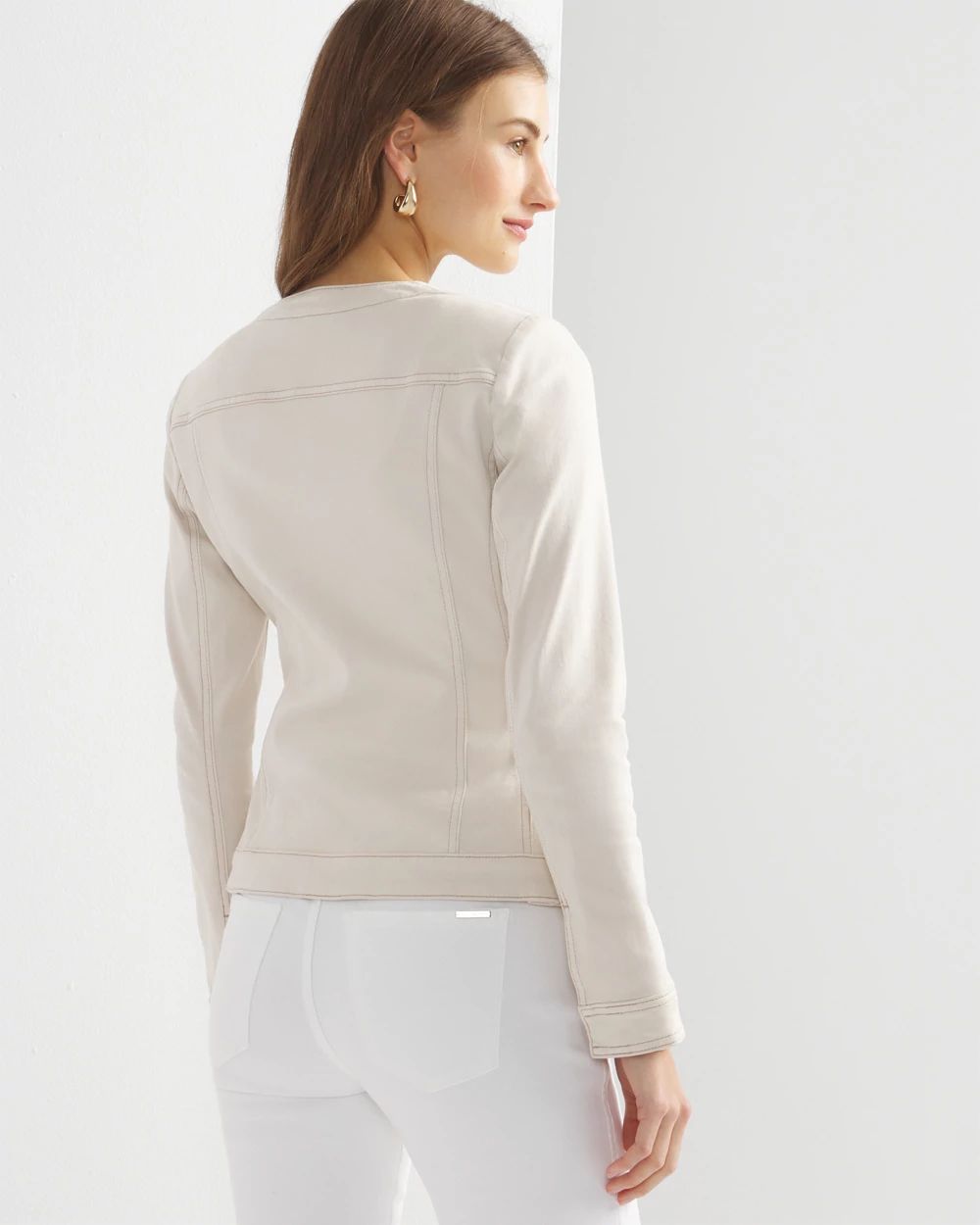 WHBM® Lace-Up Stylist Jacket | White House Black Market