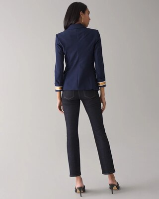 High-Rise Sculpt Boot Cut Cropped Jeans | White House Black Market