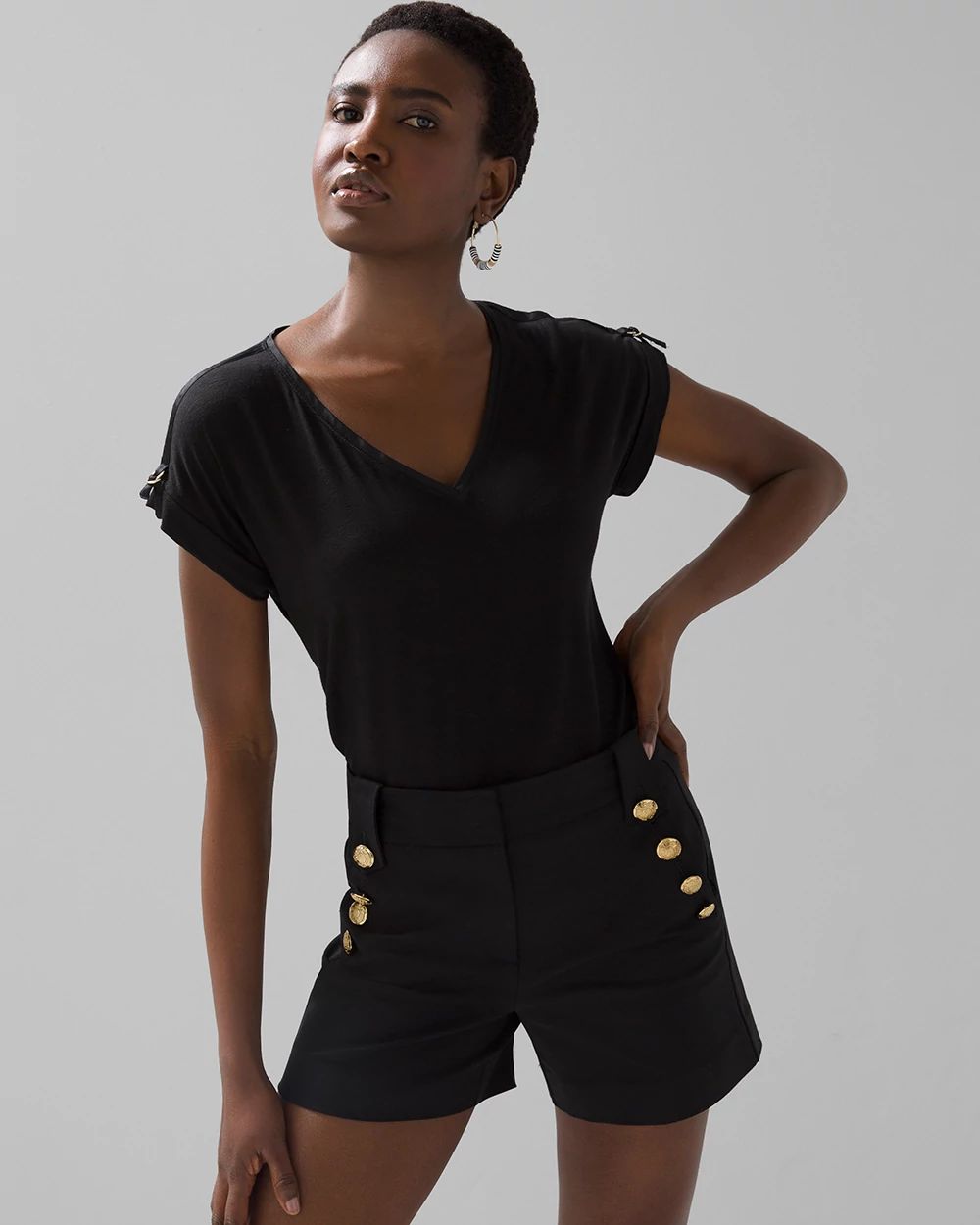 Utility V-Neck Tee | White House Black Market