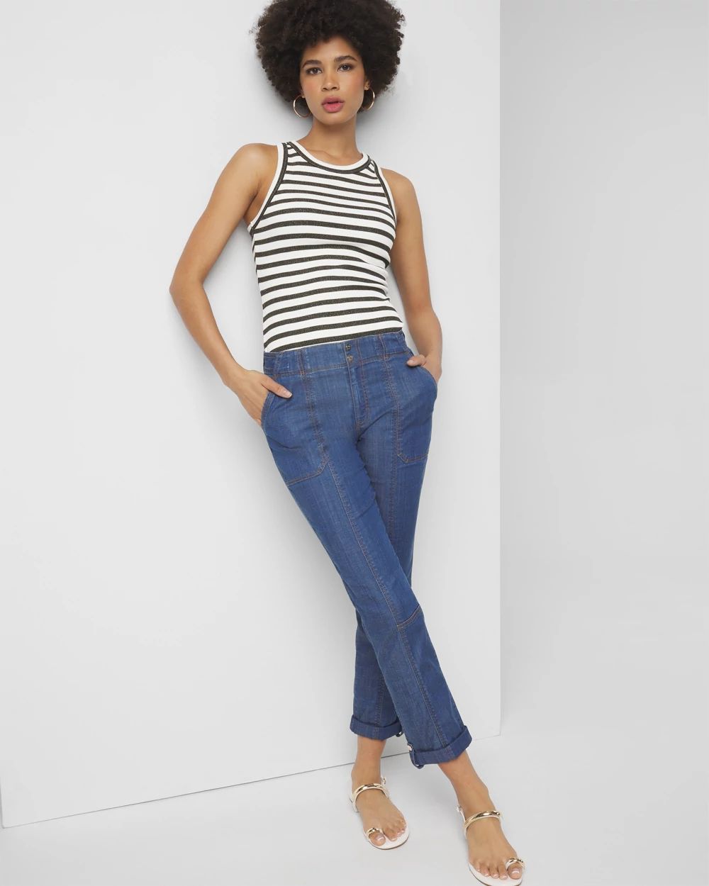 Shop Women's Mid Rise Jeans | White House Black Market