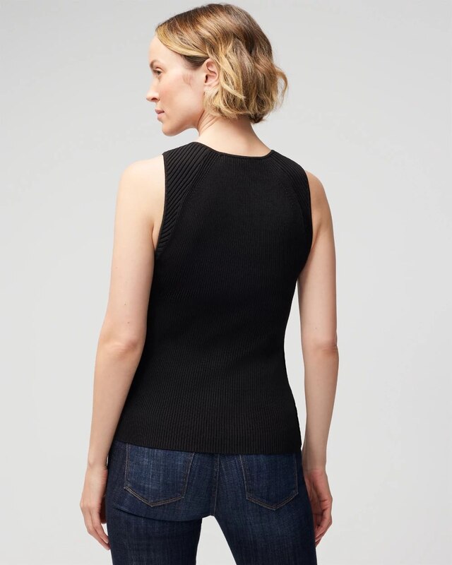 Sleeveless Hardware Tank | White House Black Market