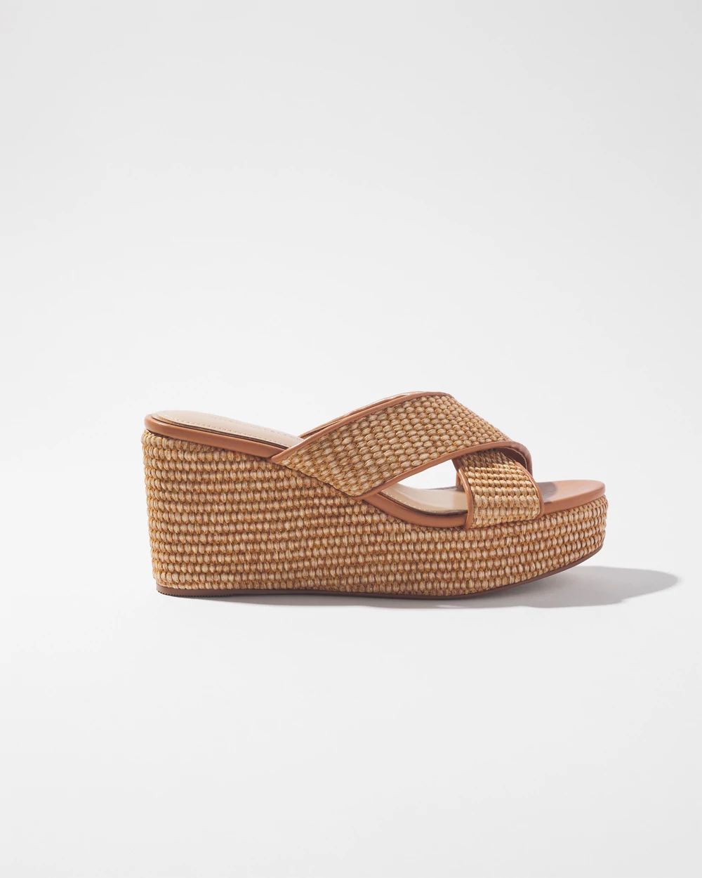 Criss-Cross Wedges | White House Black Market