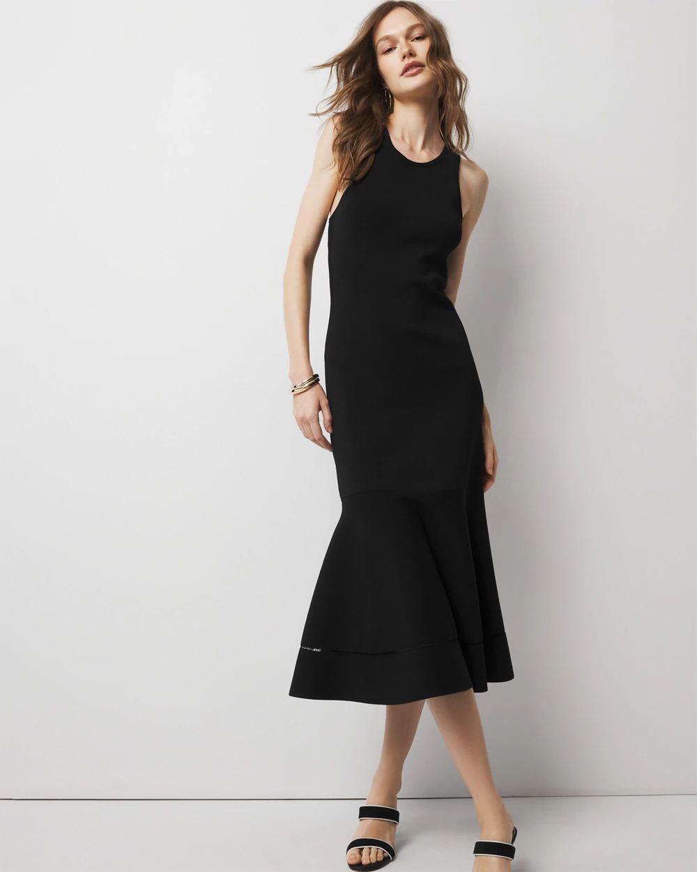 WHBMFORME™ Sculpt Stretch Sweater Dress | White House Black Market