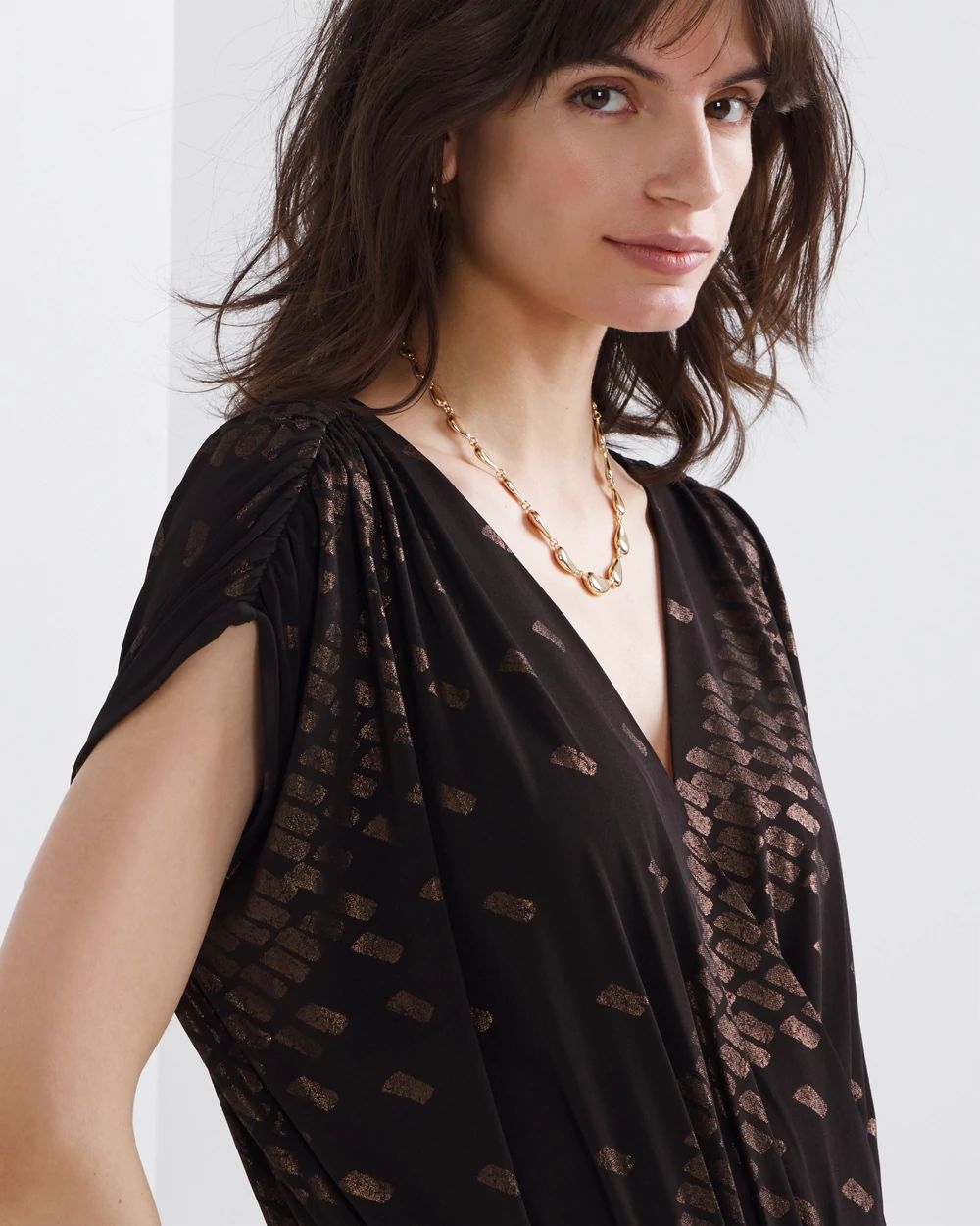 Matte Jersey Banded Bottom Top | White House Black Market