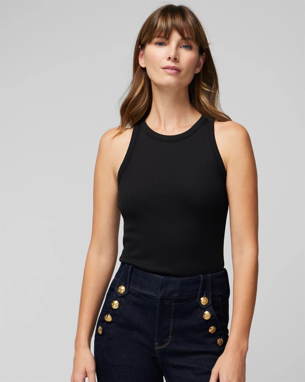 WHBM® FORME Wide Rib Tank | White House Black Market
