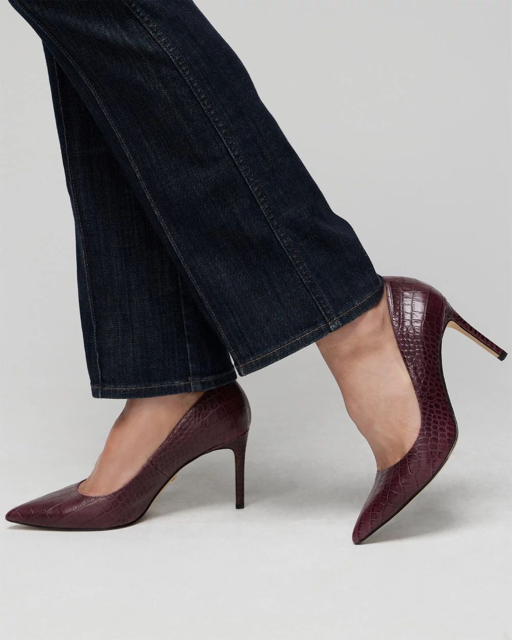 Croco Comfort Pump | White House Black Market