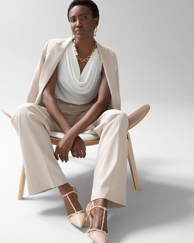 Cowl Neck Shell | White House Black Market