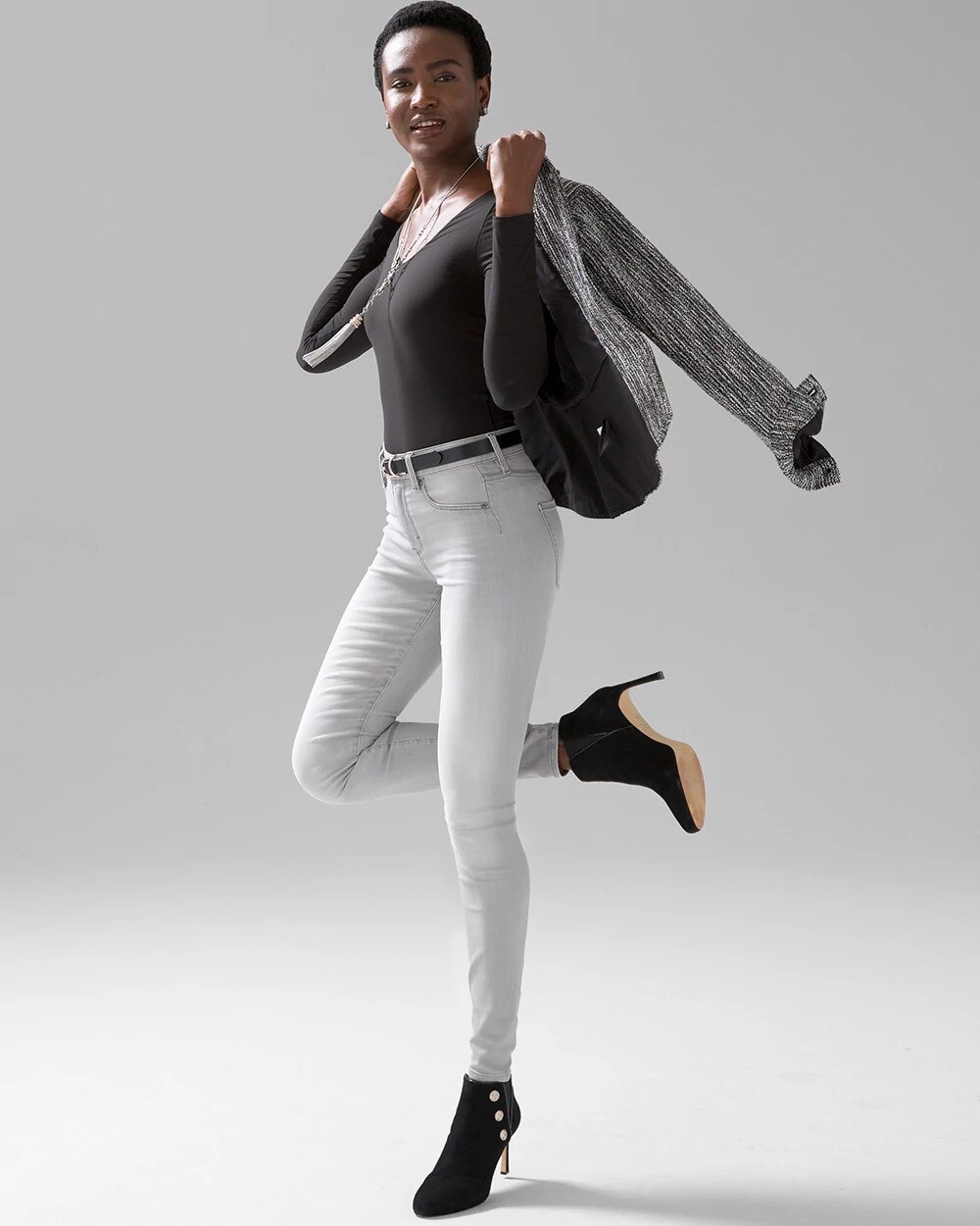 High-Rise Jeanie Denim Legging | White House Black Market