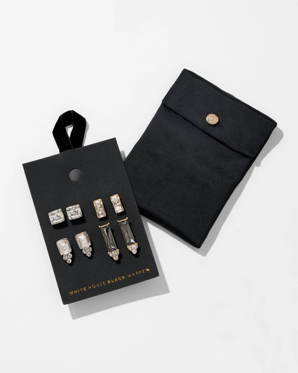 Mixed Metal 4pk Stud Earring Set | White House Black Market