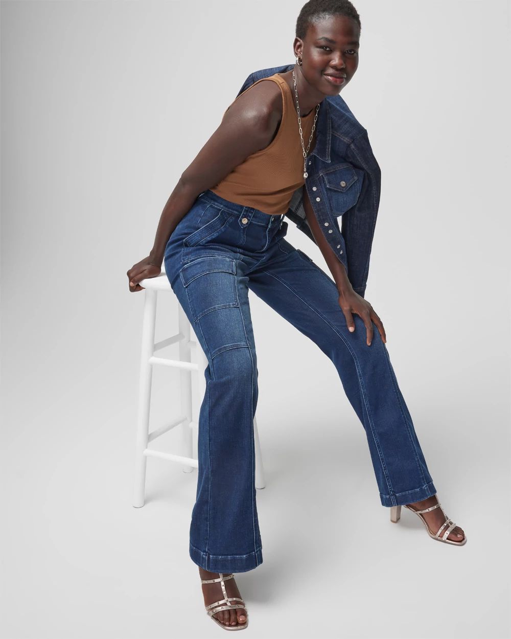 Extra High-Rise Everyday Soft Cargo Trouser | White House Black Market