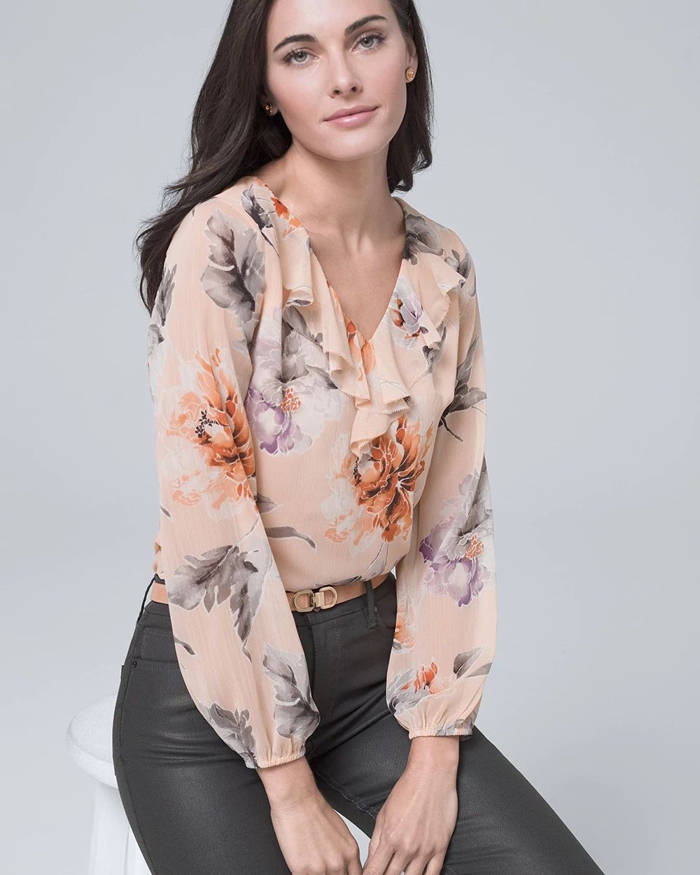 Floral Blouse | White House Black Market