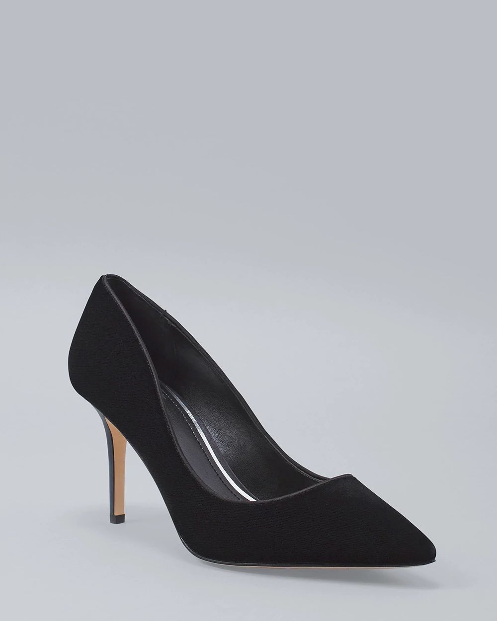 Velvet Mid Pumps | White House Black Market