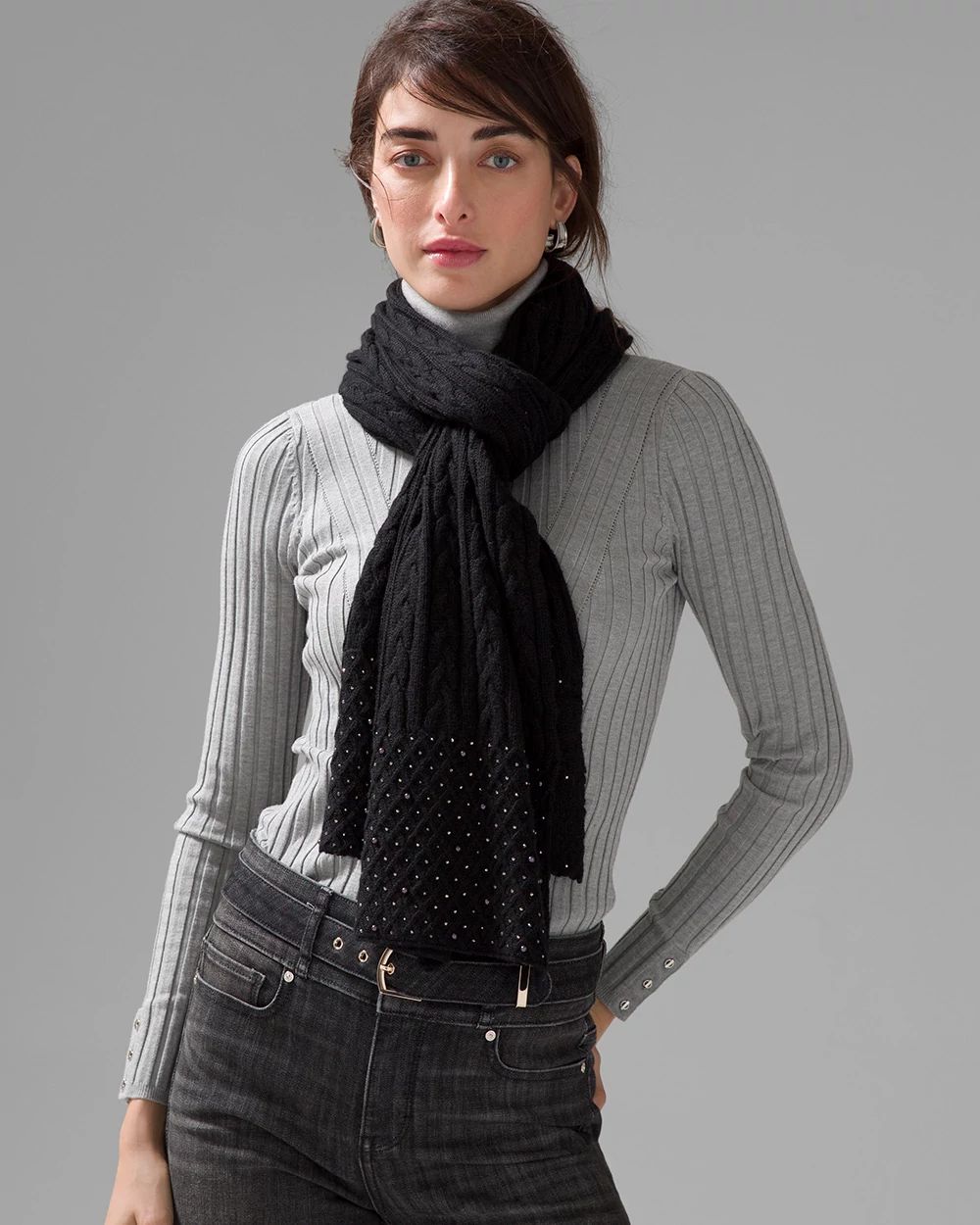 Embellished Scarf | White House Black Market