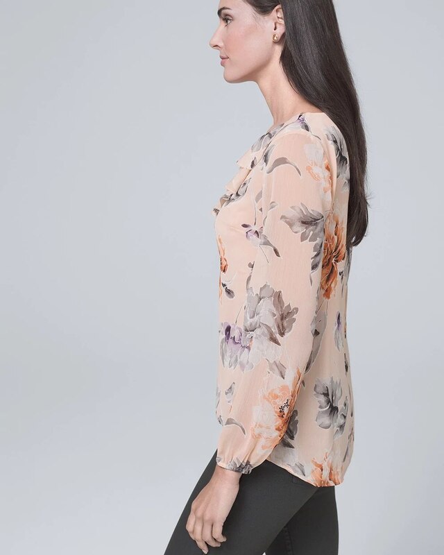 Floral Blouse | White House Black Market