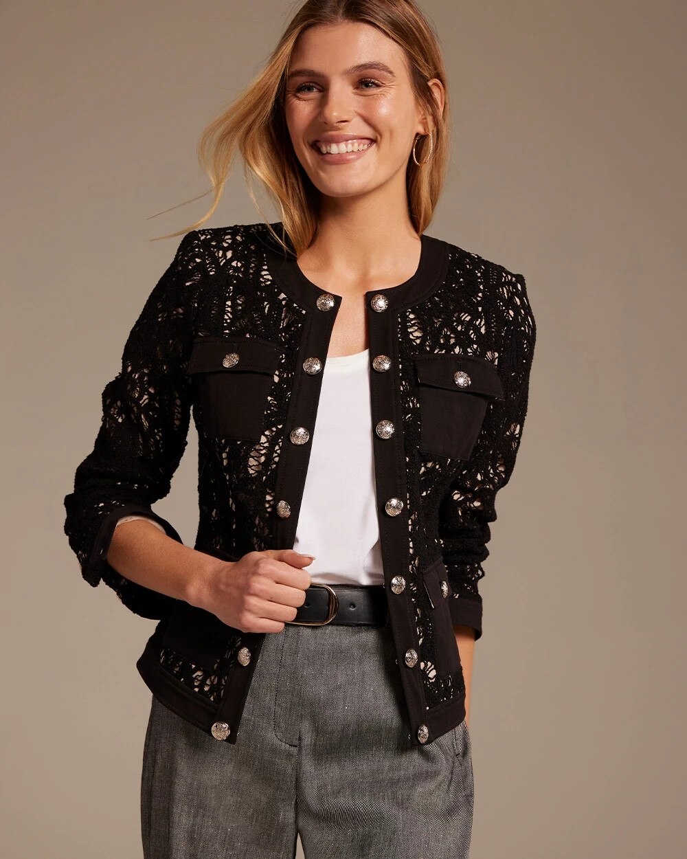 WHBM® Stylist Lace Jacket | White House Black Market