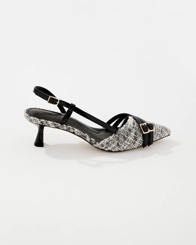 Bouclé Slingback Pump | White House Black Market