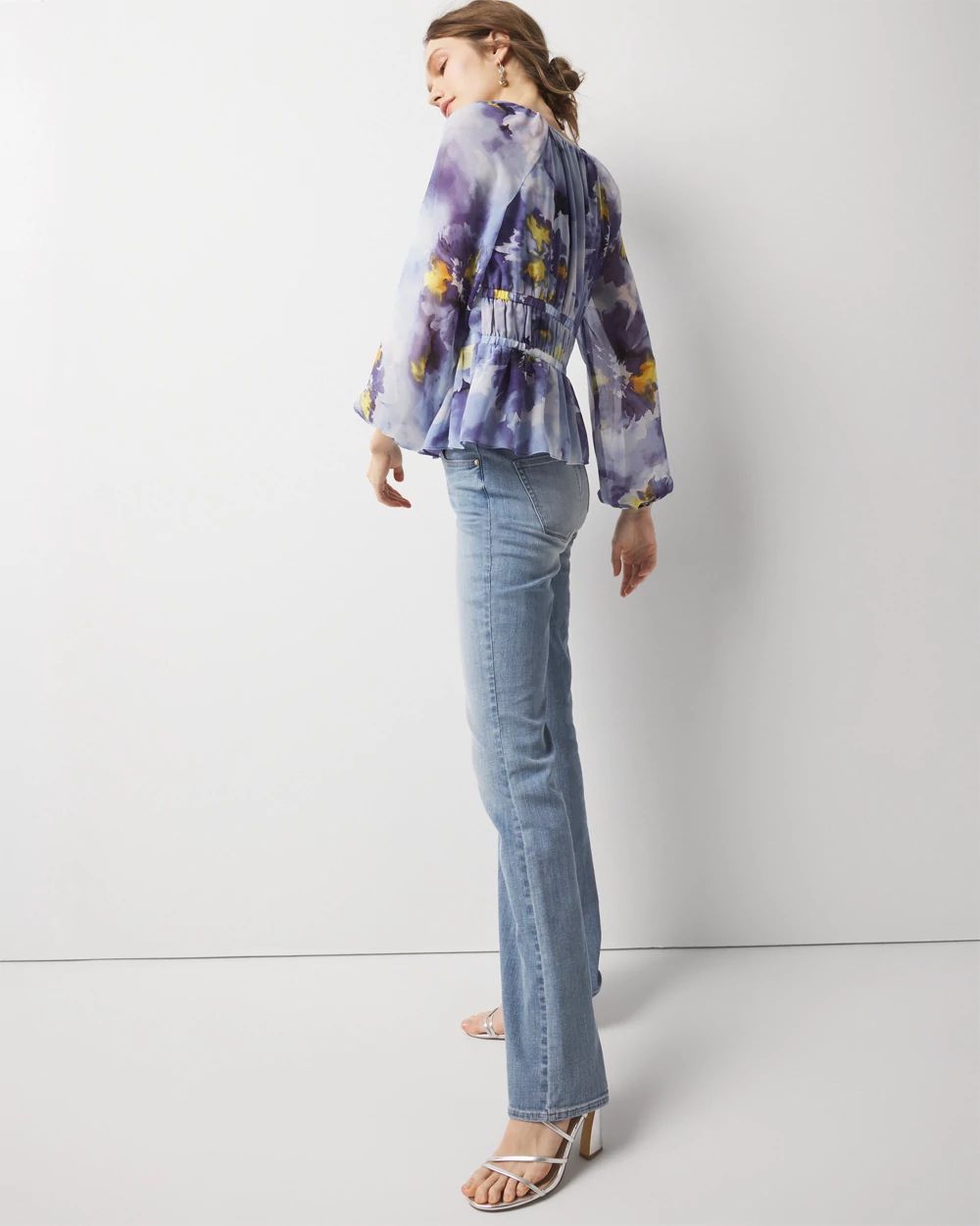 Floral Print Blouse | White House Black Market