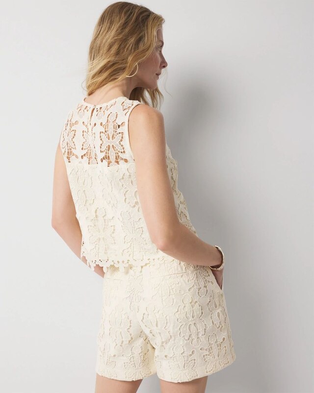 Lace Shell | White House Black Market