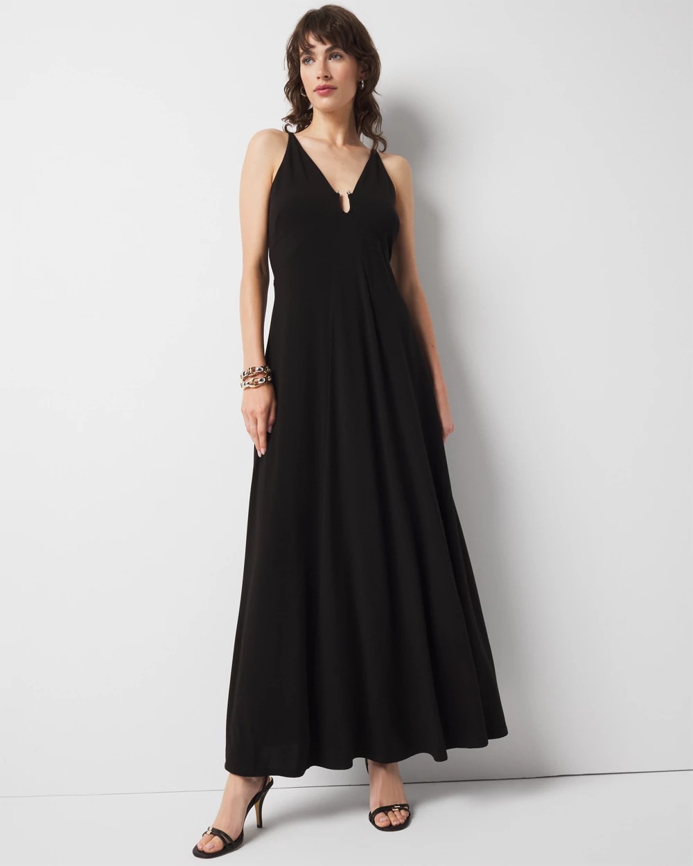Petite Hardware Jersey Maxi Dress | White House Black Market