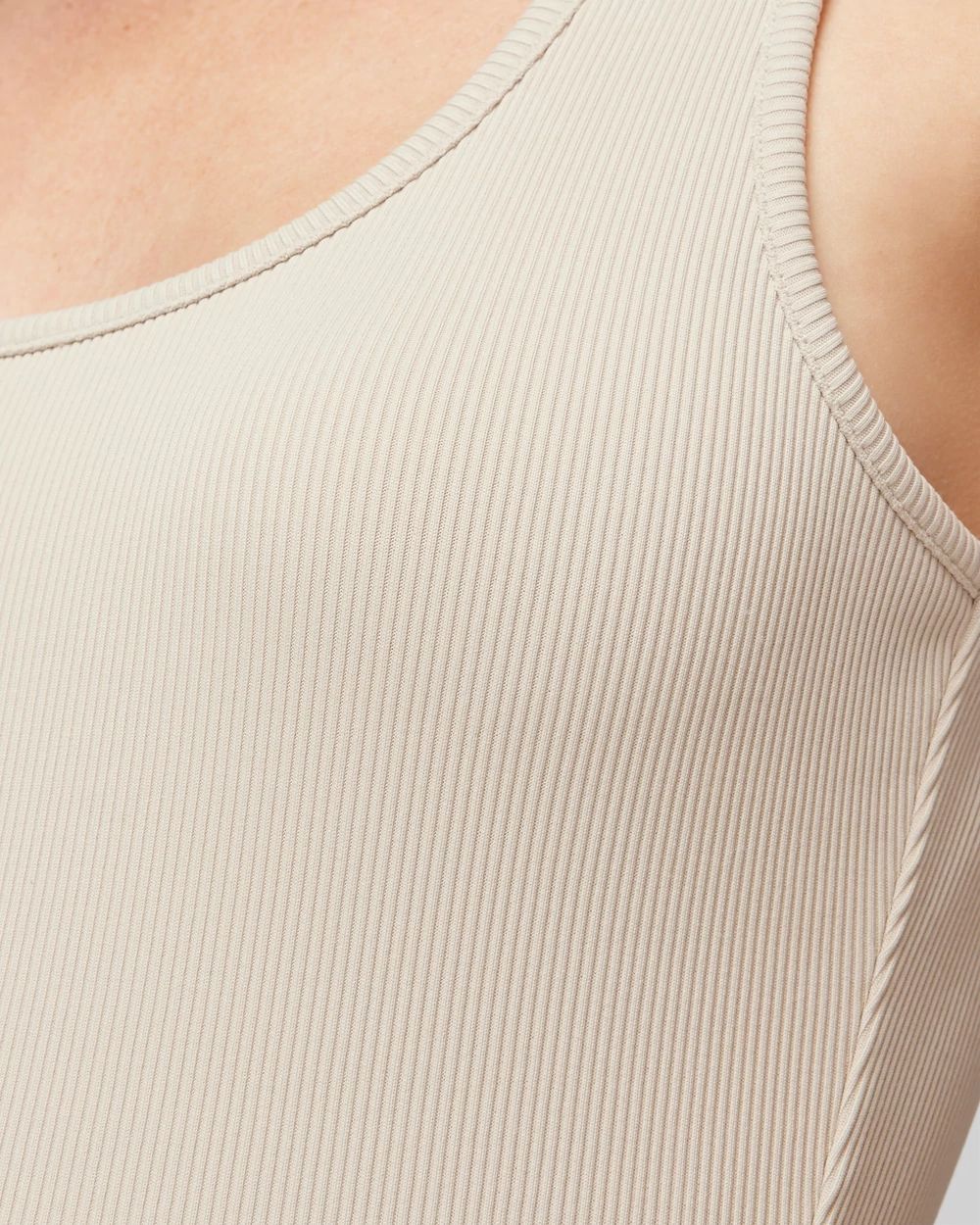 WHBM® FORME Rib Scoop Tank | White House Black Market