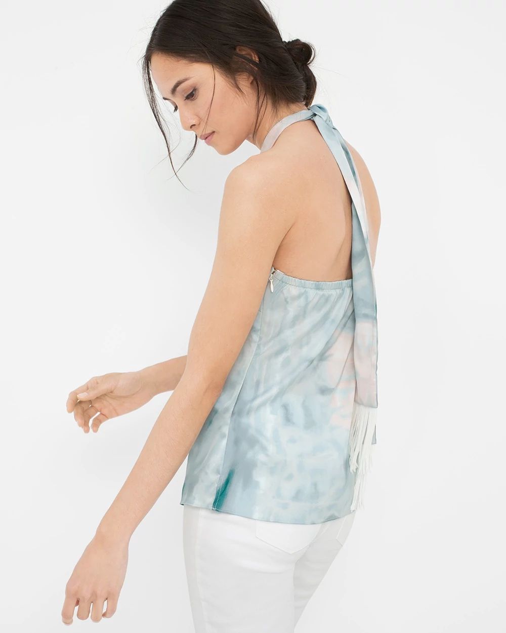 Scarf Halter Top | White House Black Market