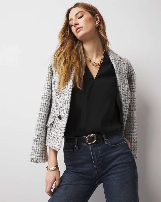 Pleated Shell | White House Black Market