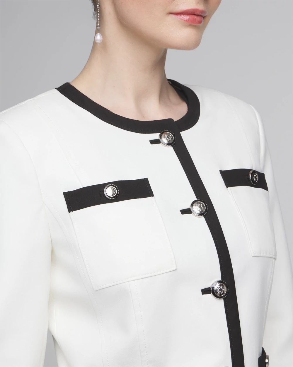 WHBM® Colorblock Stylist Jacket | White House Black Market