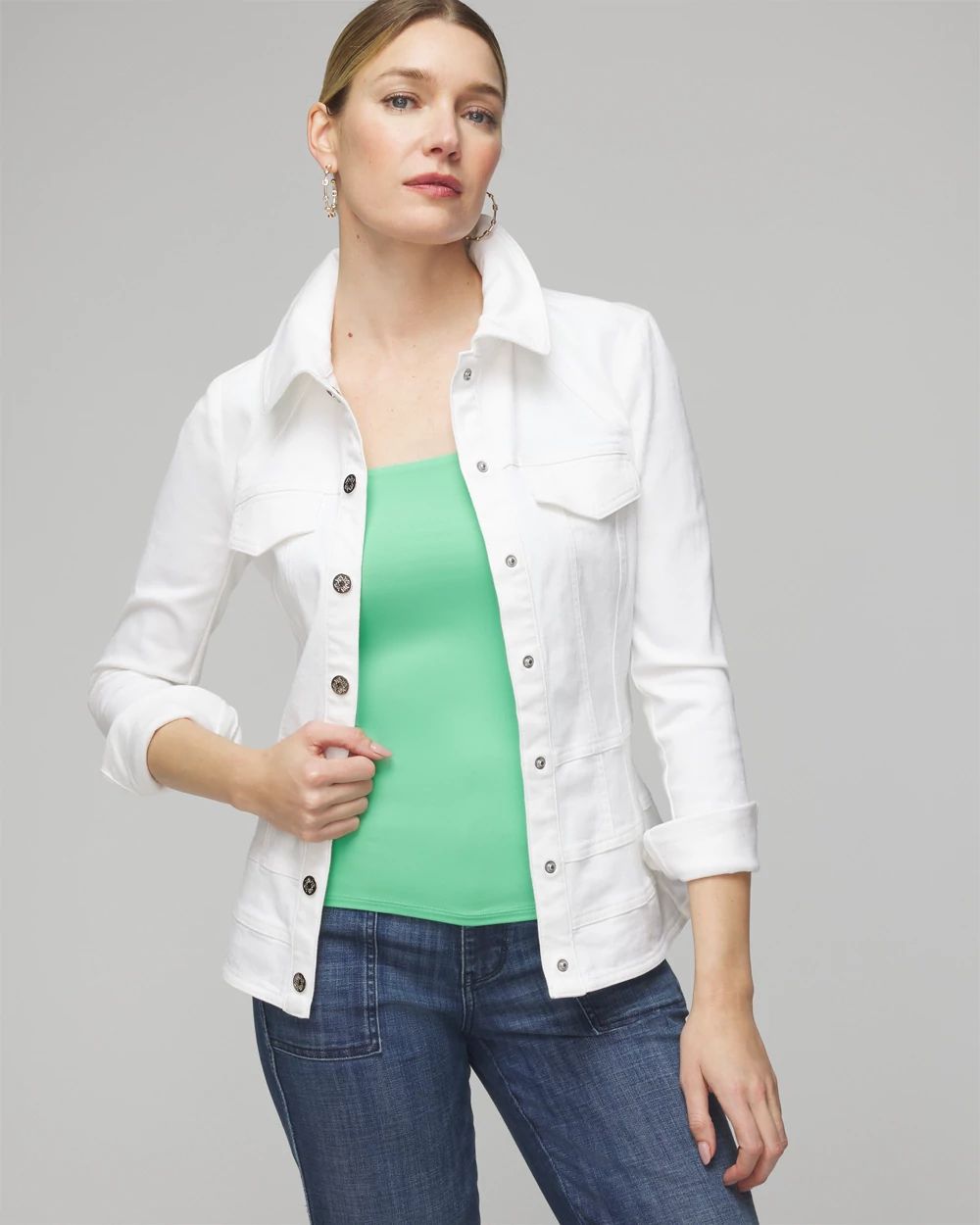 WHBM® FORME Square-Neck Top | White House Black Market