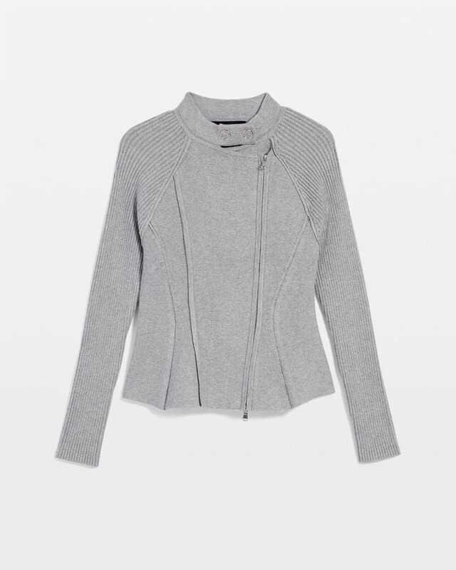 Moto Sweater Jacket | White House Black Market