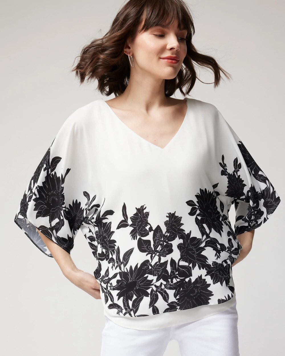 Kimono Sleeve Blouse | White House Black Market