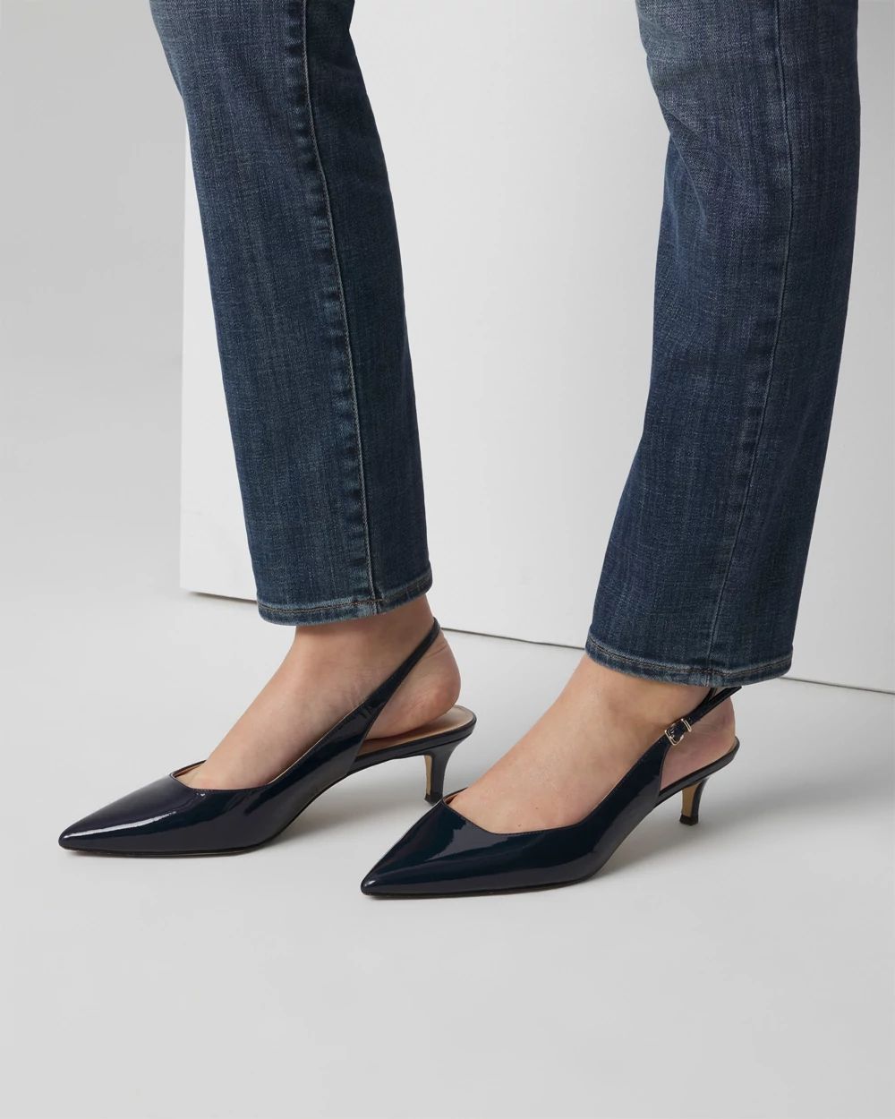 Comfort Slingback Heel | White House Black Market