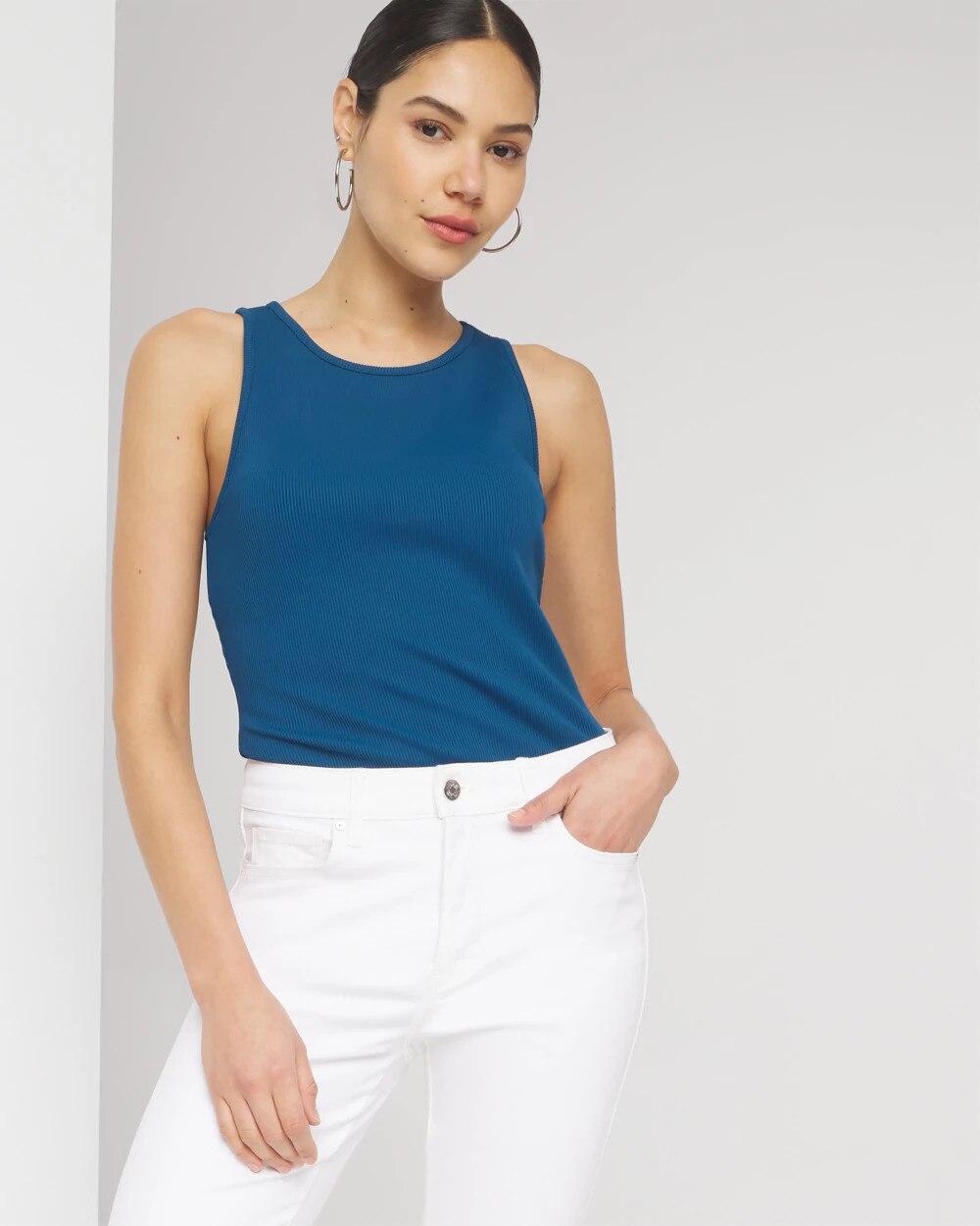 WHBM® FORME Rib Tank | White House Black Market