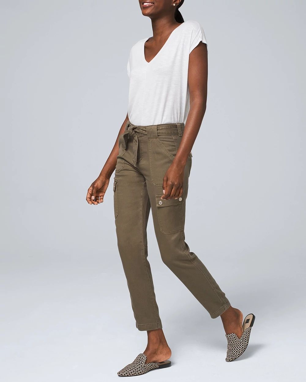 High-Rise Straight Ankle Jeans | White House Black Market