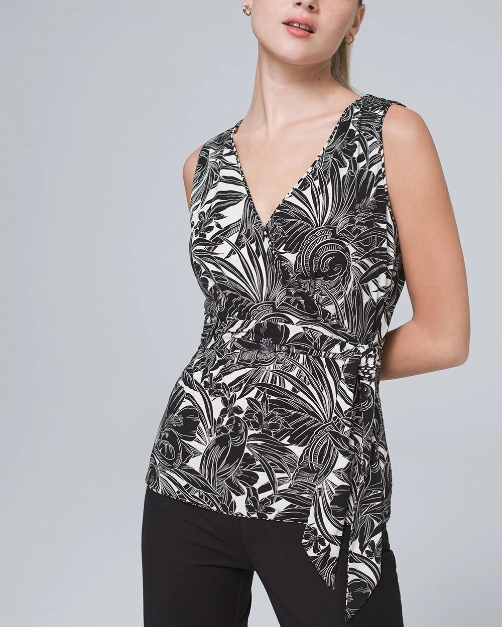 Matte Jersey Reversible Tank | White House Black Market