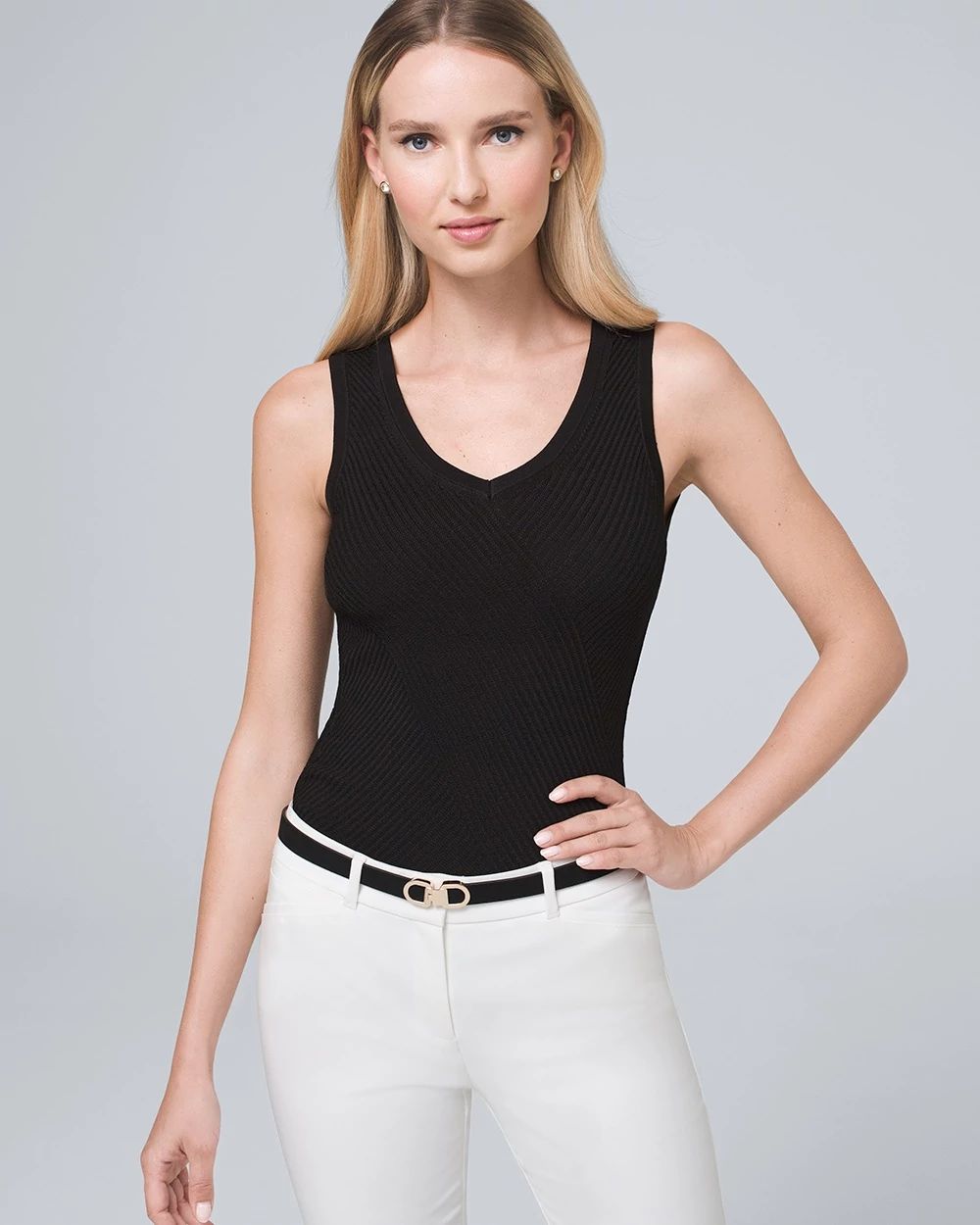 Ribbed Shell | White House Black Market