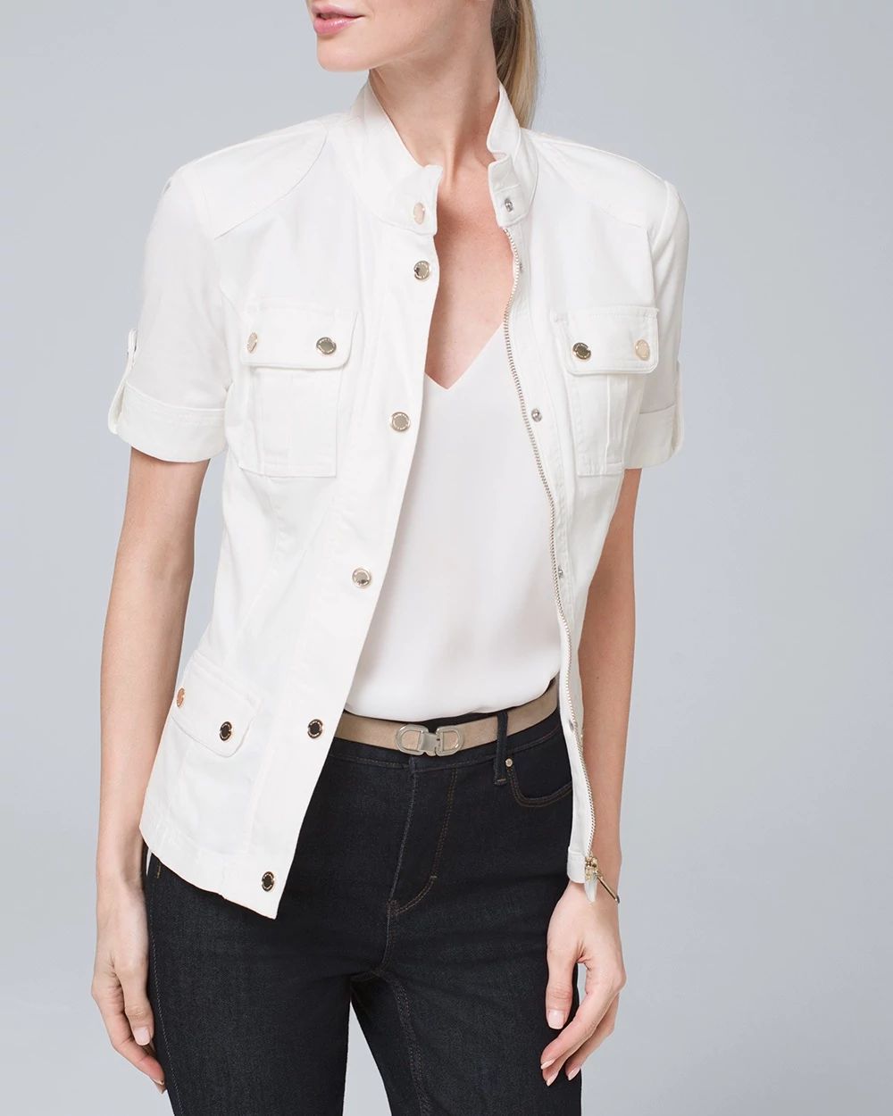 Casual Utility Jacket | White House Black Market