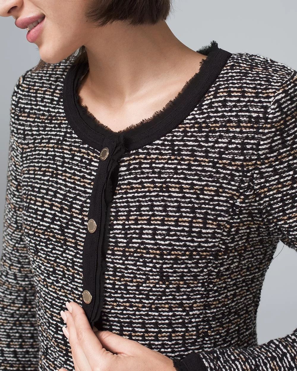 ICONIC SWEATER JACKET | White House Black Market