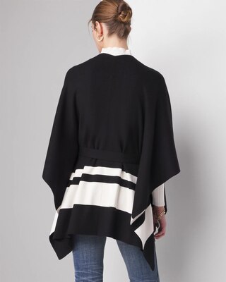 Striped Ruana | White House Black Market