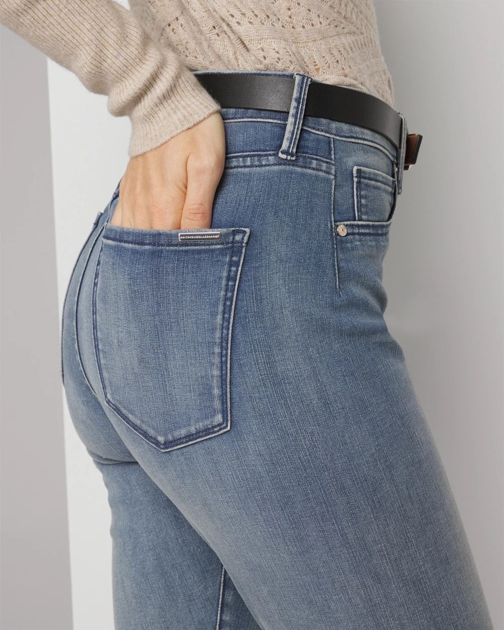 High-Rise Jeanie Denim Legging | White House Black Market